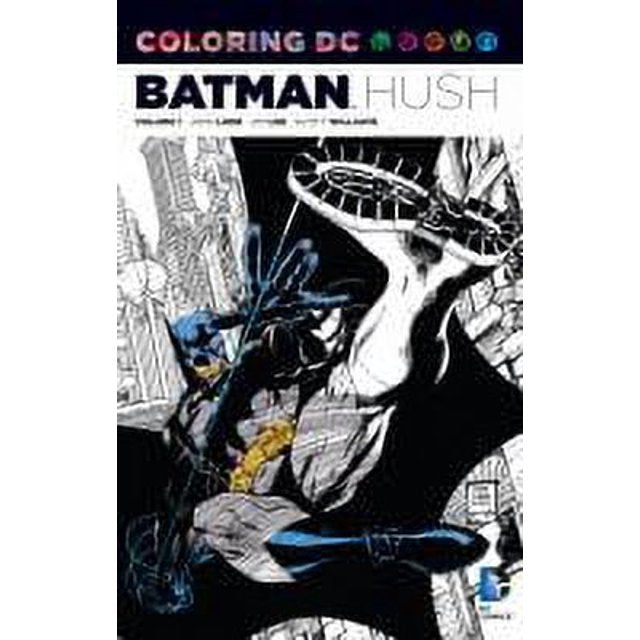 dc comics coloring book